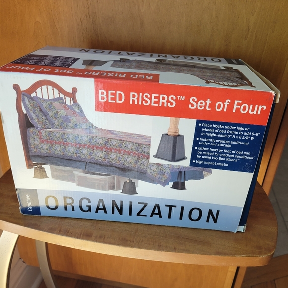 Creative Organization | Storage & Organization | Bed Risers Set Of Four ...